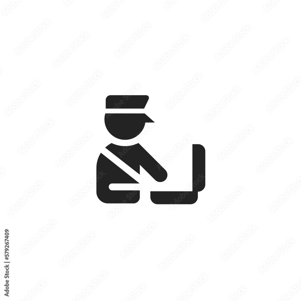 Customs - Pictogram (icon) Stock Vector | Adobe Stock