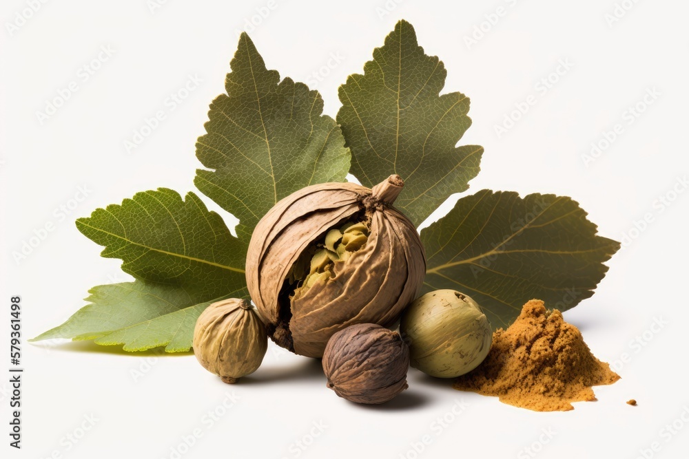Clipped white background with the ayurvedic fruit blend known as ...