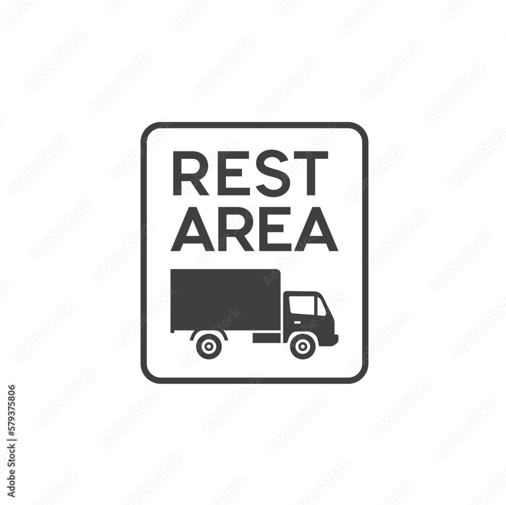 Rest Area Icon