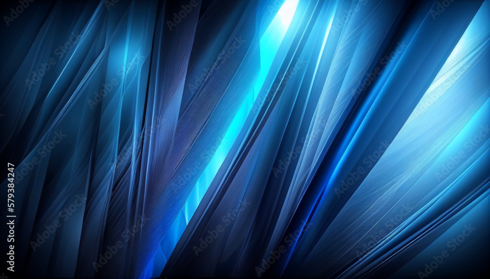 Abstract light effect blue texture background, Generative AI Stock ...