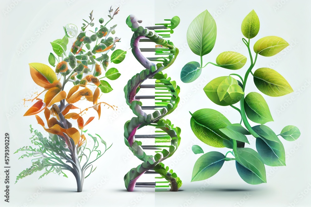 Biology laboratory nature and science, plant and environmental study ...