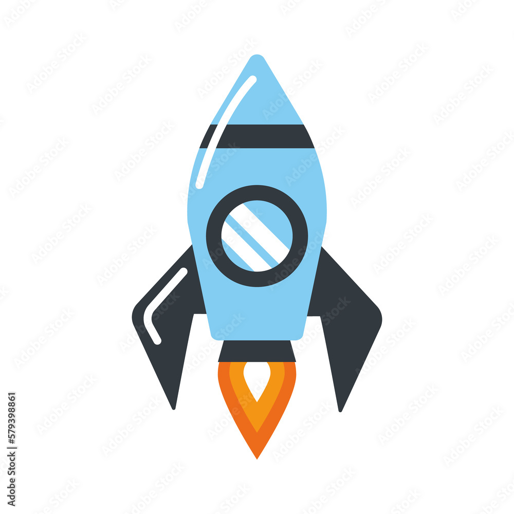 rocket icon png image with transparent background Stock Illustration ...