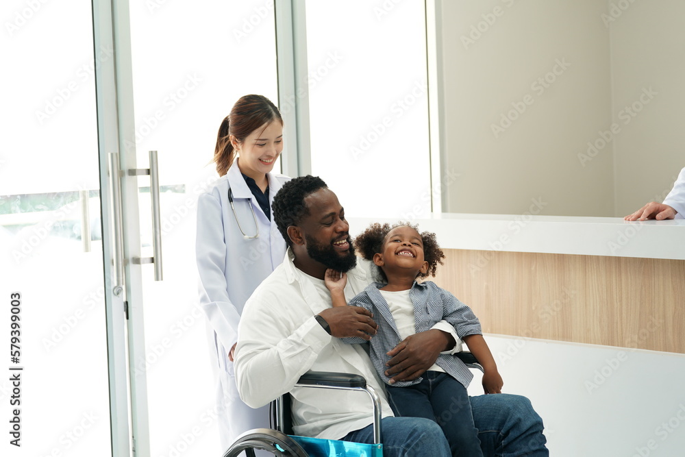 The hospital pre op room, nurses station and patient prep areas. Nurses ...