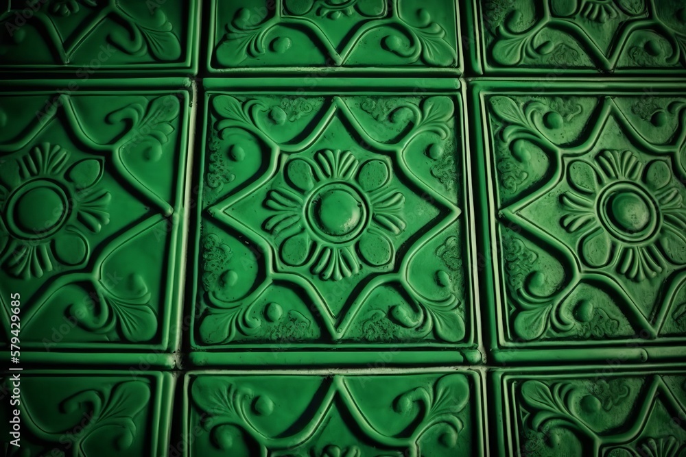 Transform your space with the timeless beauty of green ceramic tiles ...