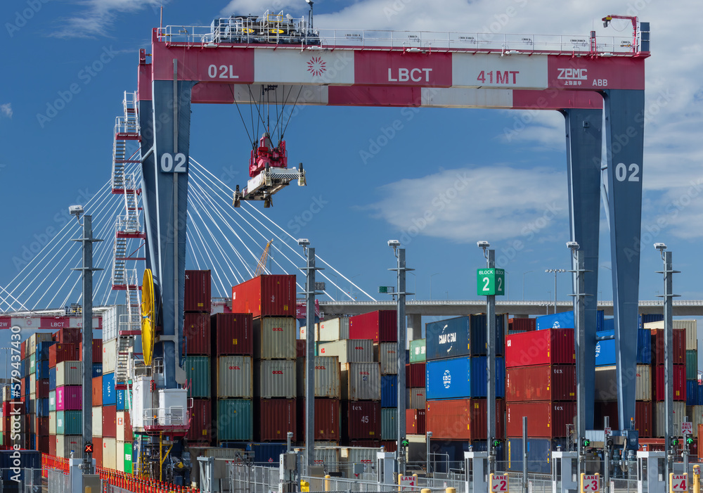 Port of Long Beach, California, United States: Long Beach Container ...