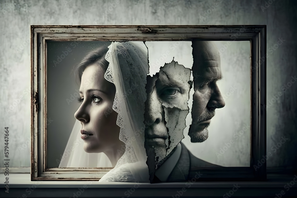 Depression due to divorce, family breakup and division of property ...