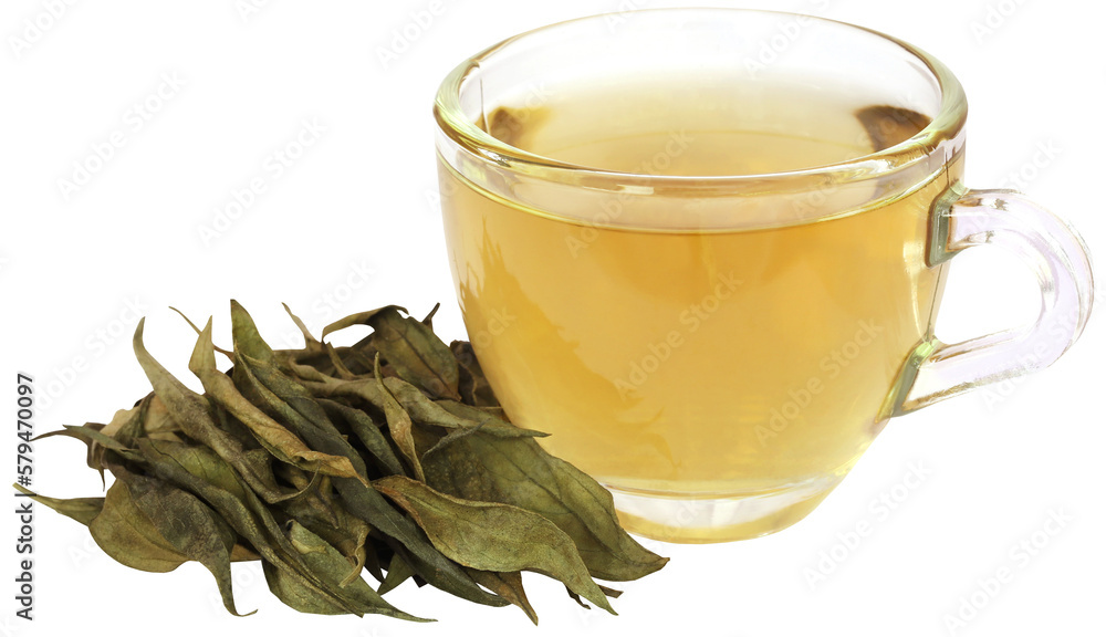 Medicinal Chirata with herbal juice Stock Photo | Adobe Stock