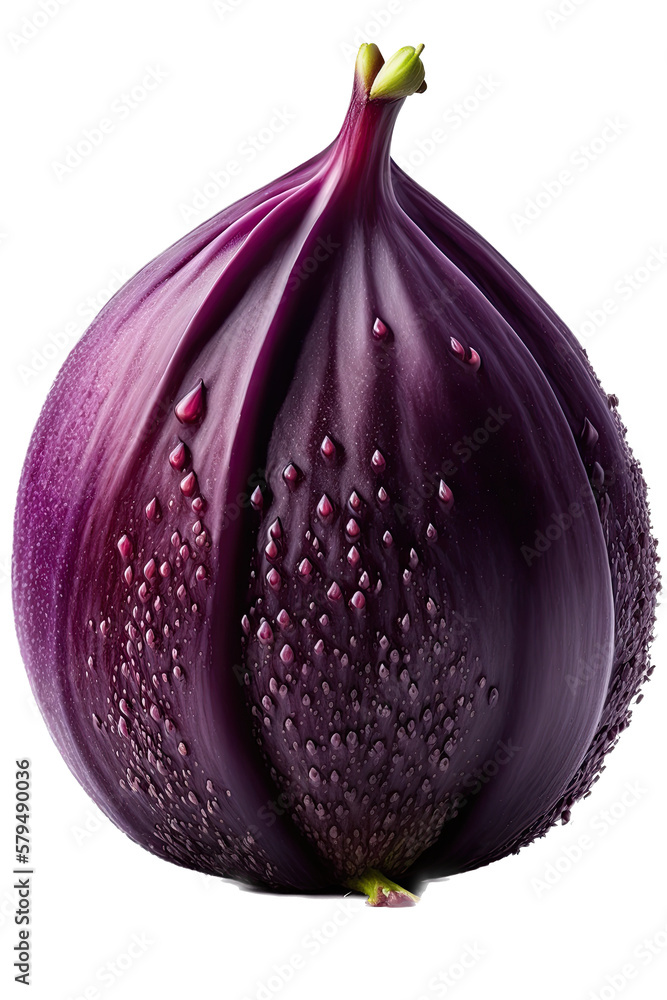 isolated deep purple, vibrant purple, figs, summer, mission figs ...