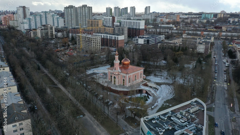 Cathedral Mosque in Minsk, the only mosque in the capital of Belarus ...