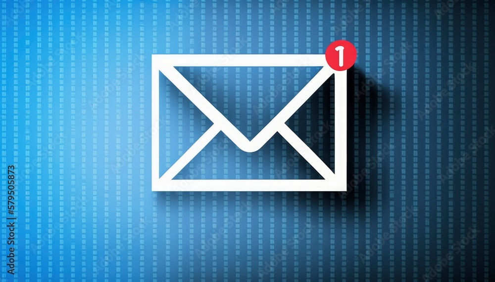 e mail icon, logo pop up envelope phone, isolated data background ...