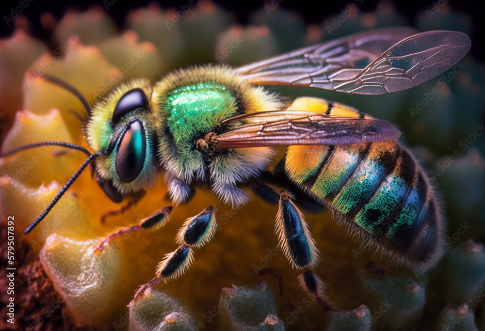 The Buzz of Spring: AI-Generated Macroscopic Macro-Photography of a ...