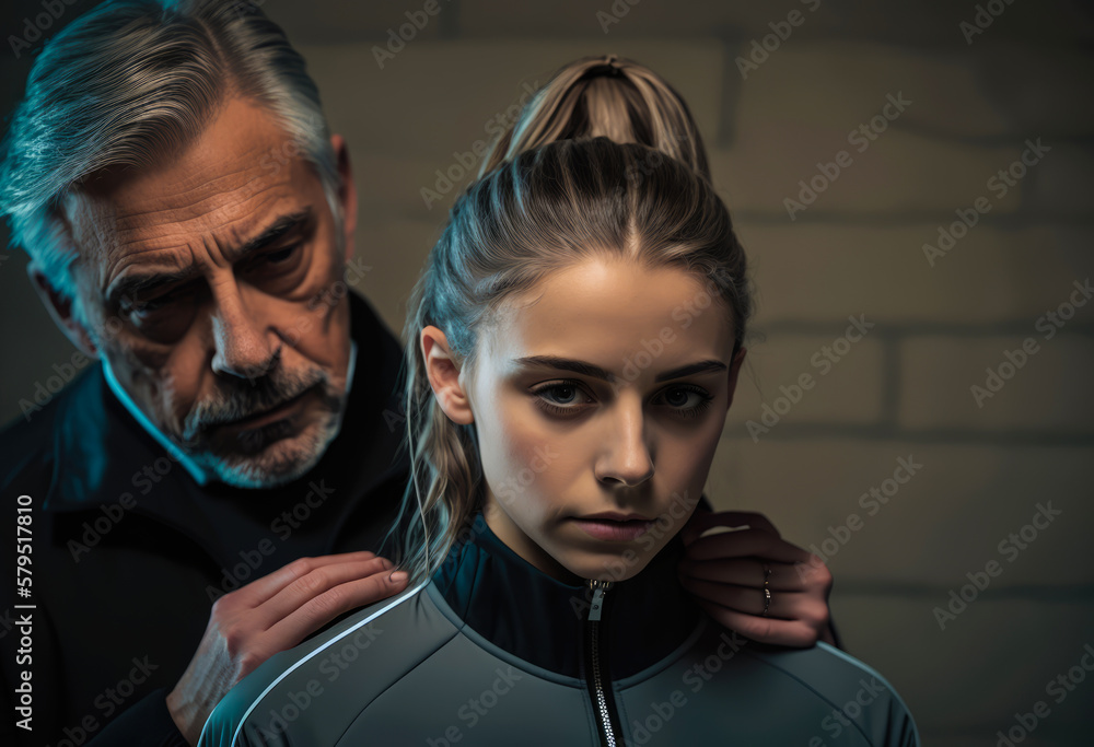 Inappropriate romantic relationship between a middle-aged coach and a ...