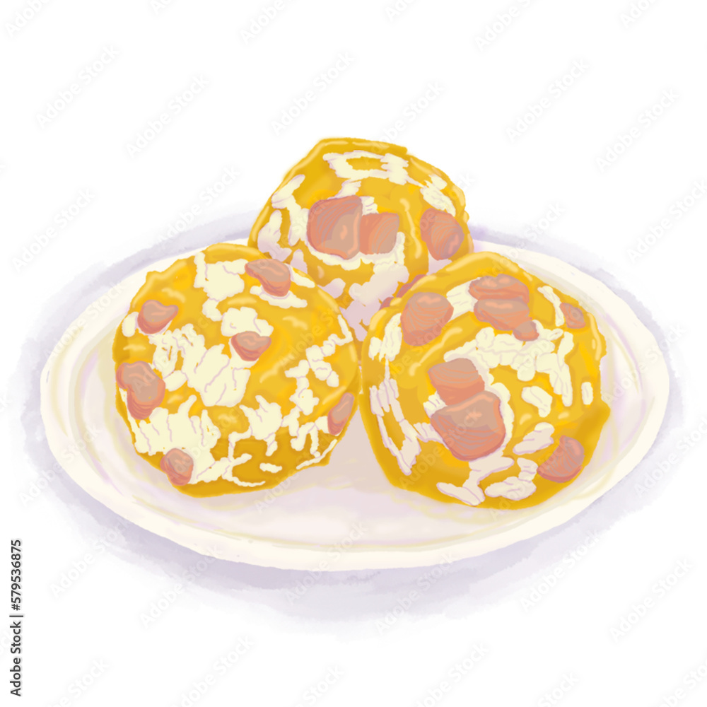 Bol√≥n de pl√°tano verde. Bol√≥n de verde con chicharr√≥n. Bol√≥n de ...