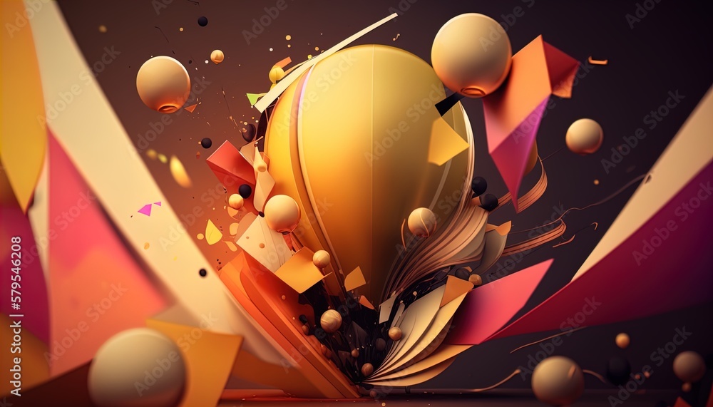 Celebration concept - abstract wallpaper about party, rave and fun in ...