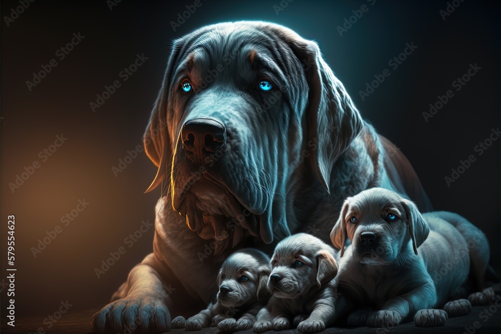 Dog mother love - the loving relationship between parents and their ...