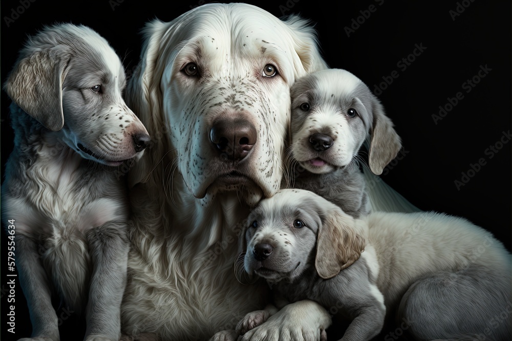 Dog mother love - the loving relationship between parents and their ...