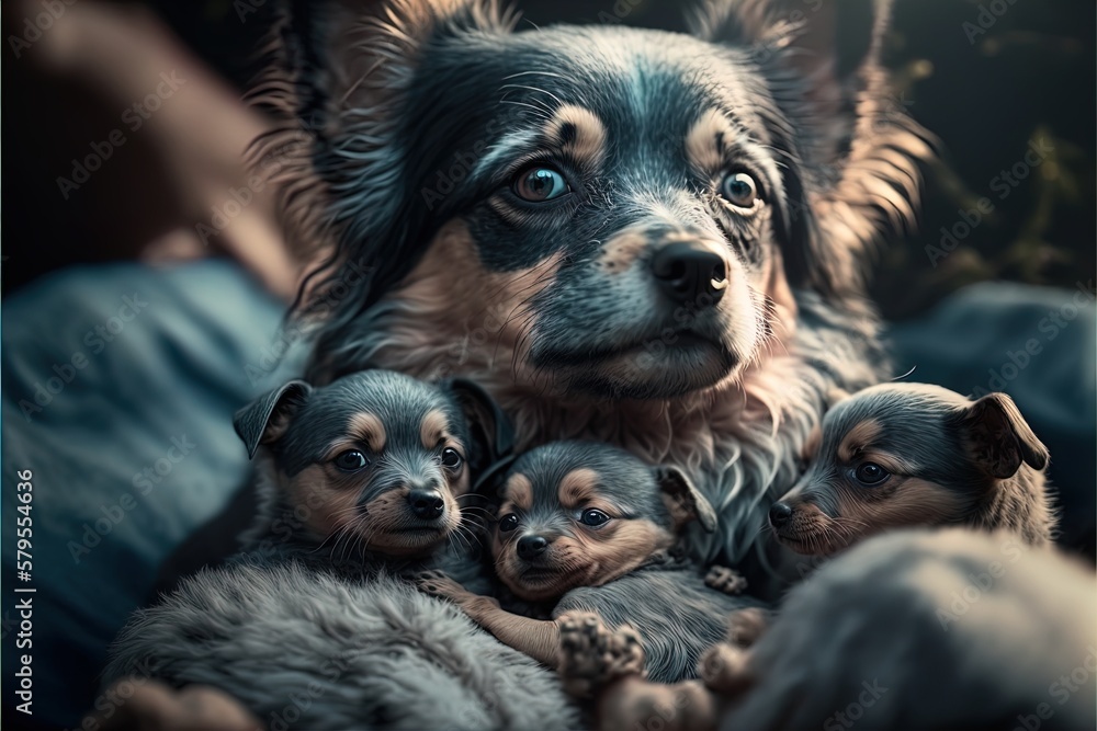 Dog mother love - the loving relationship between parents and their ...