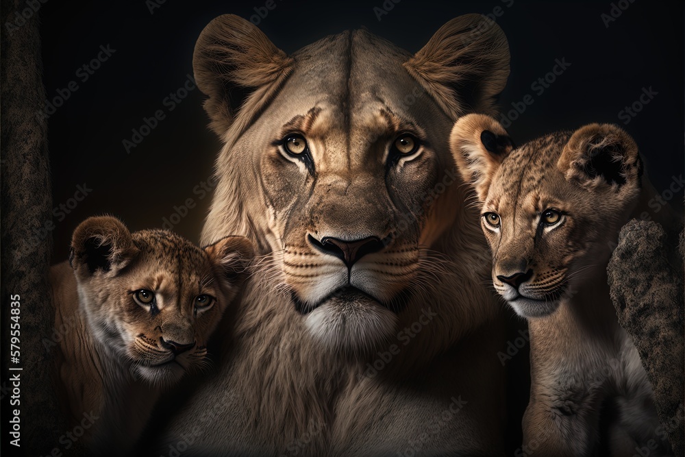 Lion mother love - the loving relationship between parents and their ...