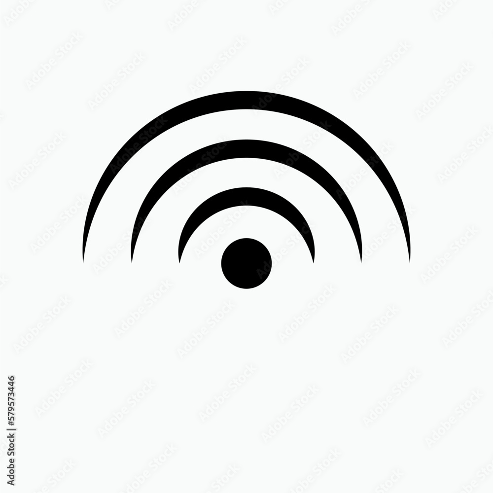 Vetor de Signal Icon . Wifi, Transmission Symbol. Sign and Symbol for ...