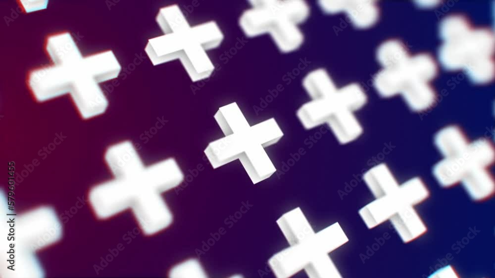 Animated 3d plus background. Moving 3d animated background. Web design ...