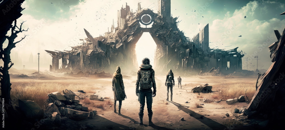 Survivors of the apocalypse are people in a post-apocalyptic world ...