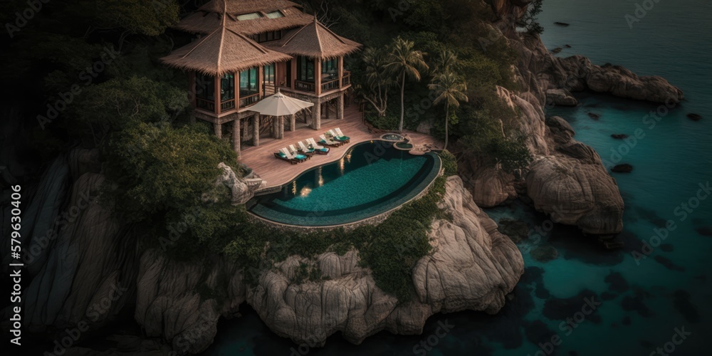 Breathtaking Views and Modern Luxury Collide in Cape Sol: Top-Down View ...