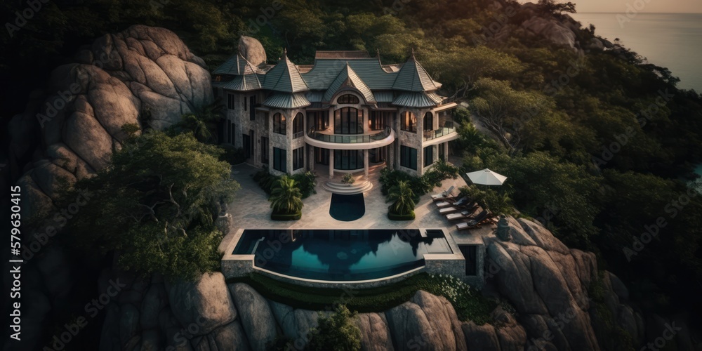 Breathtaking Views and Modern Luxury Collide in Cape Sol: Top-Down View ...