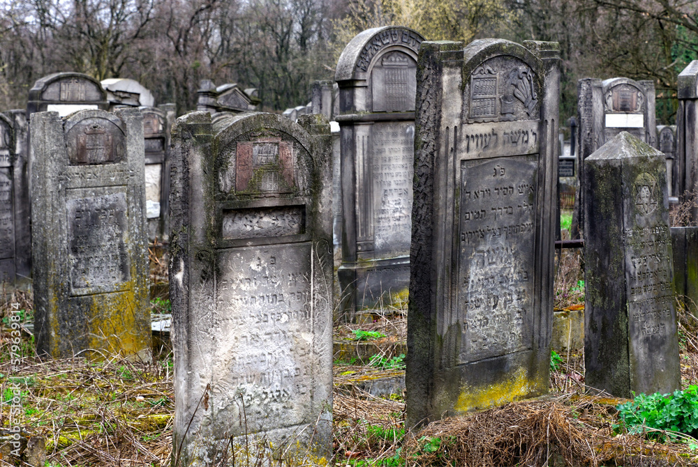 Lodz, Poland, Europe, biggest Jewish cemetery in Europe with over 180 ...
