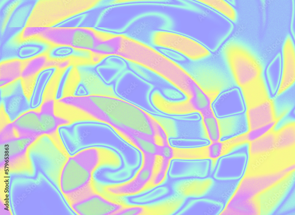 Trendy texture with polarization effect and colorful neon holographic ...