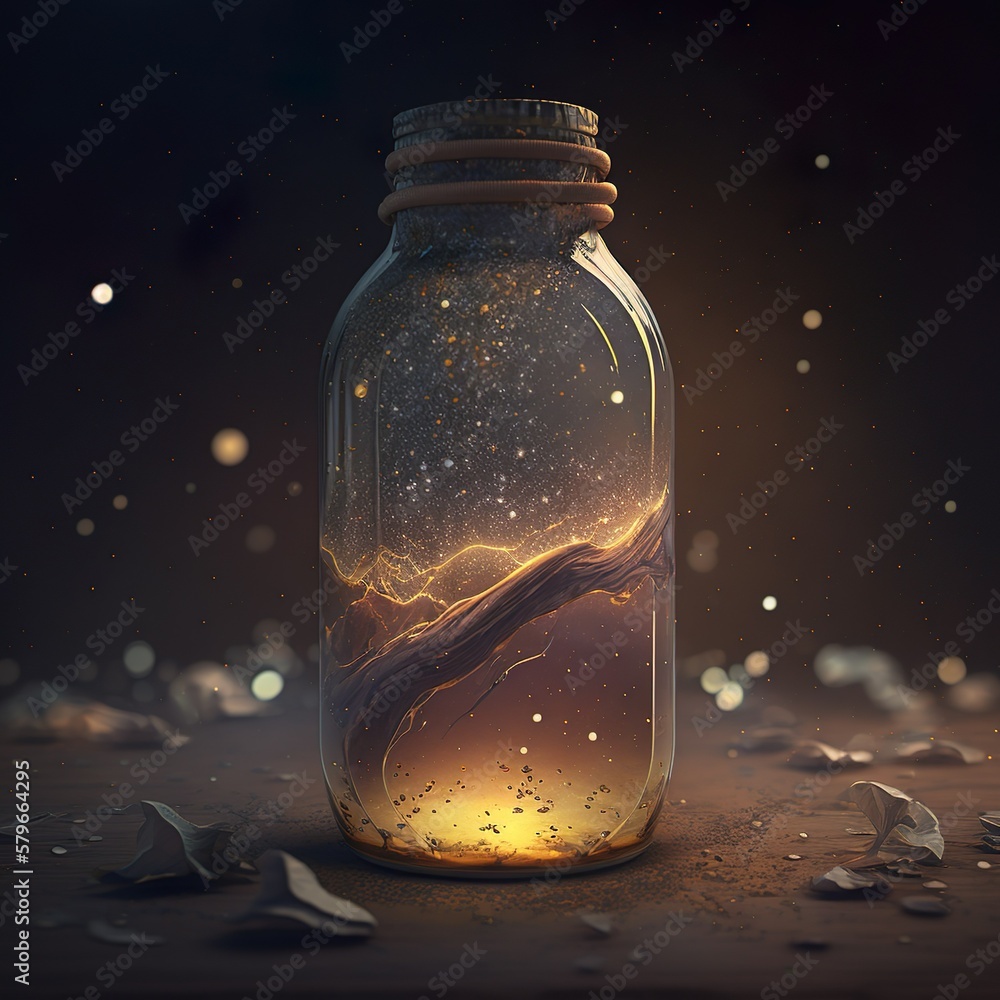 Galactic Elixir: A 4K Unreal Engine Octane Render of the Milky Way in a ...
