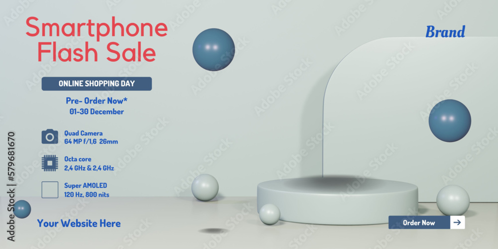 Get ready for the ultimate smartphone flash sale with a stylish podium ... Get ready for the ultimate smartphone flash sale with a stylish podium ...