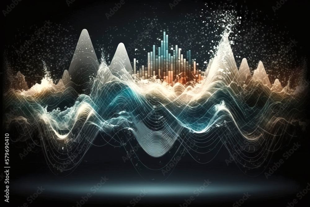 Capturing the Essence of Sound: A Mesmerizing Illustration of Sound ...