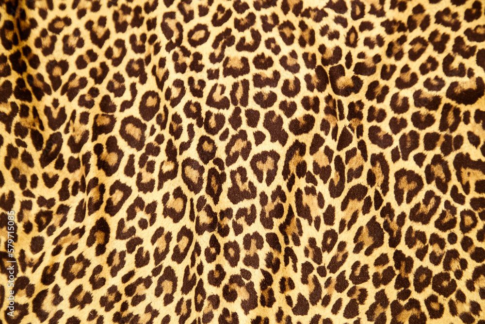 Fototapeta Złoty Leopard effect, fabric pattern. Background sample ... Fototapeta Złoty Leopard effect, fabric pattern. Background sample ...