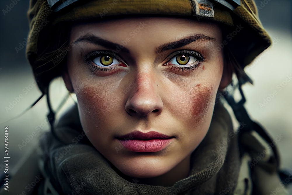 image created with artificial intelligence simulating an impressive ...