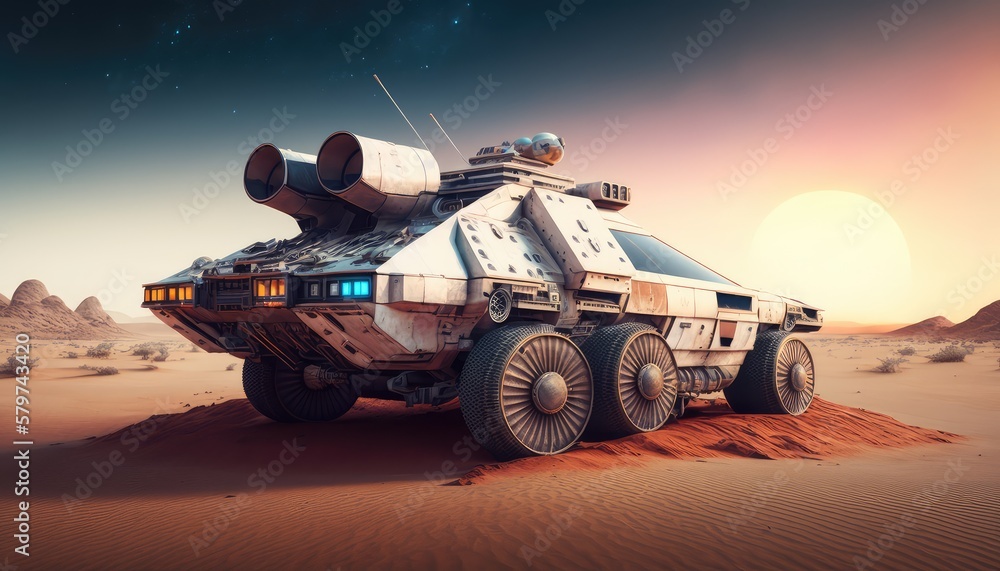 Futuristic modern car wallpaper equipped with machine guns and missile ...