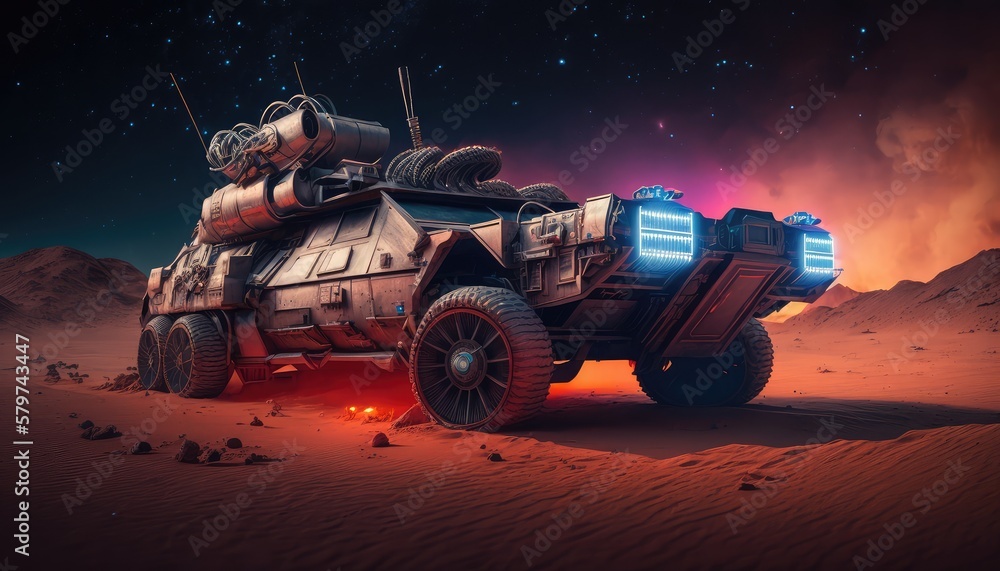 Futuristic modern car wallpaper equipped with machine guns and missile ...