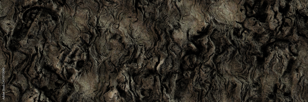 Abstract dark horror cracked background wall with cracked lines and ...