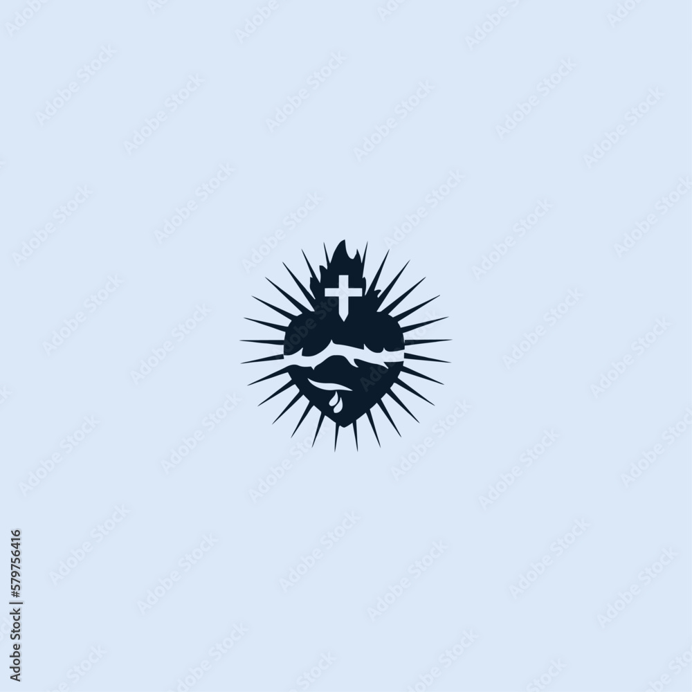 THESE HIGH QUALITY SACRED HEART JESUS VECTOR FOR USING VARIOUS TYPES OF ...