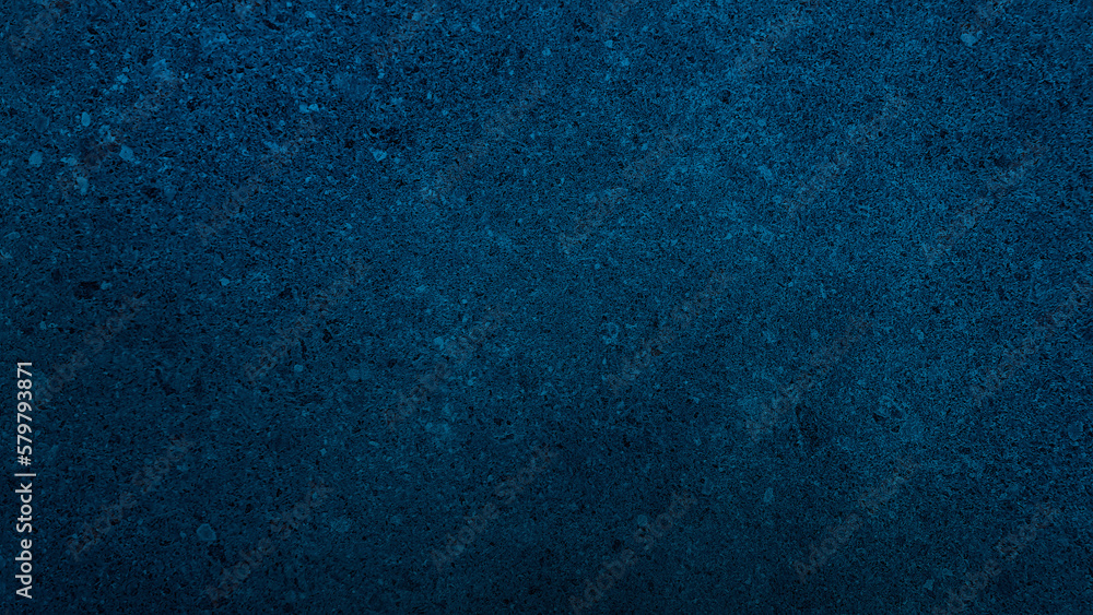 abstract blue terrazzo stone seamless pattern consists of marble, stone ...