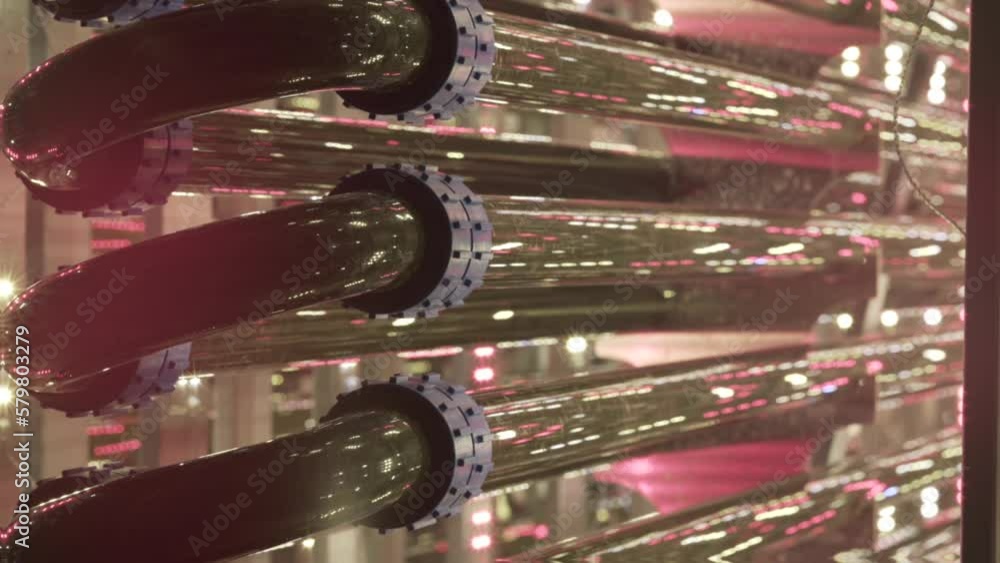 Algae reactor science tubular, research pipe hose modern laboratory ...