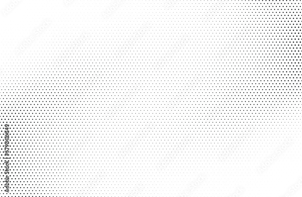 Monochrome Dots Background. Fade Texture. Vintage Pop-art Backdrop ...