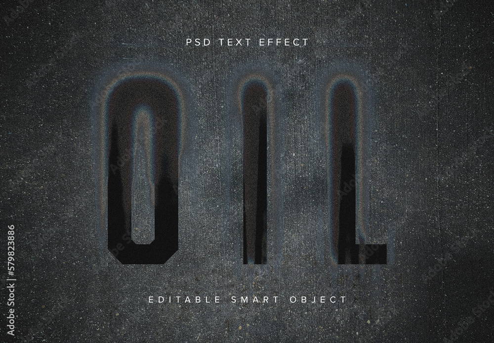 Dripping Texture Text Effect Mockup Stock Template | Adobe Stock