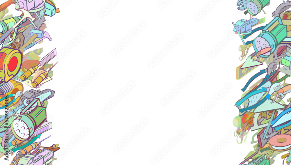 Background pattern abstract design texture. Building tools and Repair ...