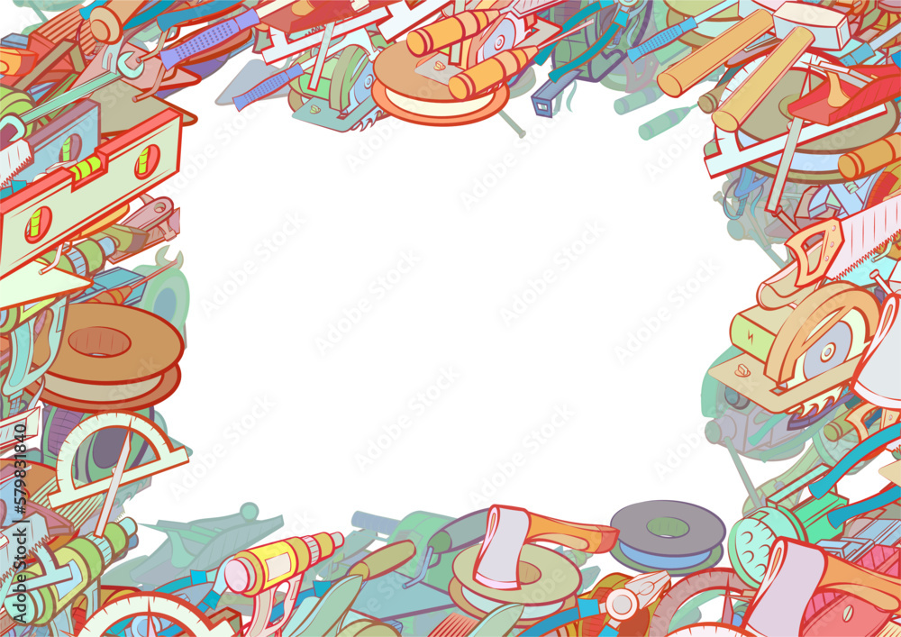 Background pattern abstract design texture. Building tools and Repair ...
