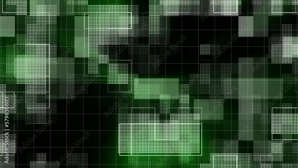 Abstract Digital Data Technology Grid Fx Background Loop/ 4k animation ...
