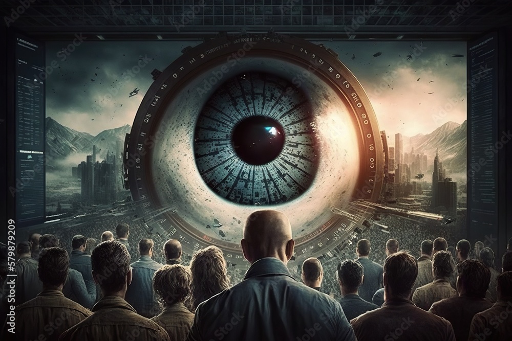 World government that uses advanced technology to monitor and control ...