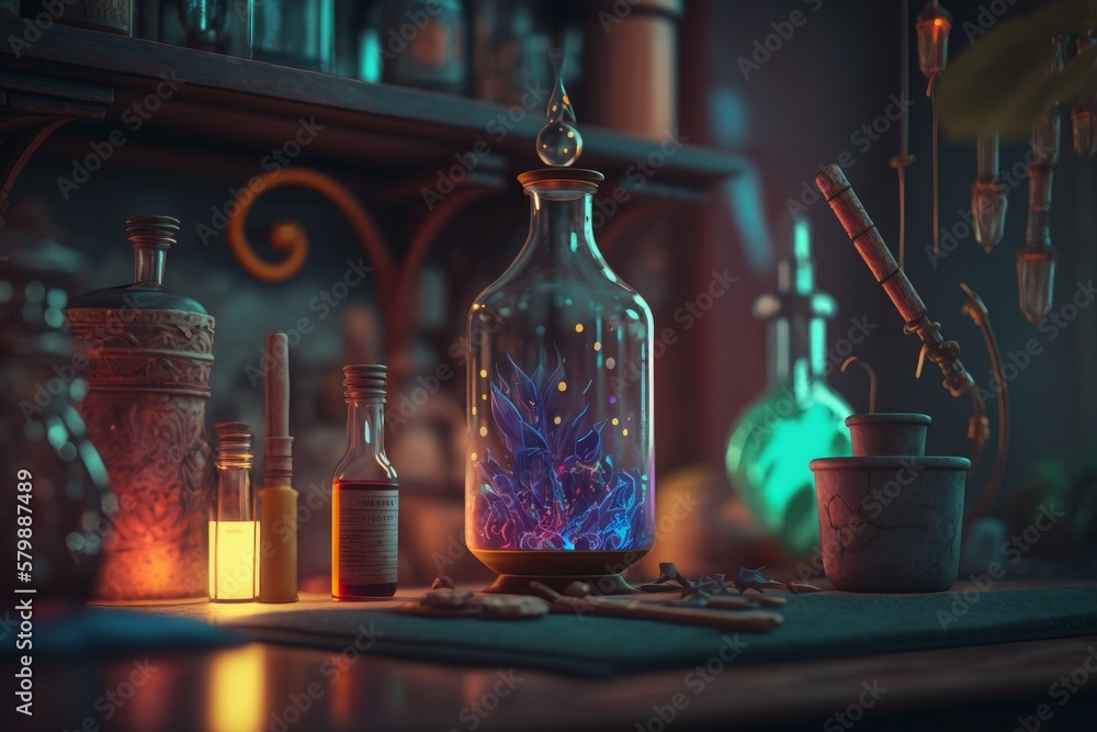 Fantastical Laboratory of Potions & Magical Experiments Boasts Insane ...
