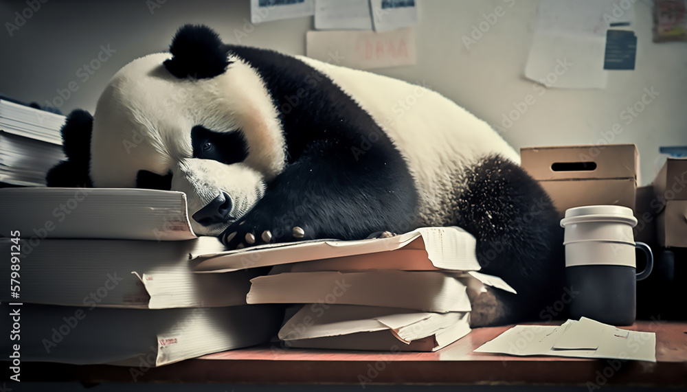 Tired Panda