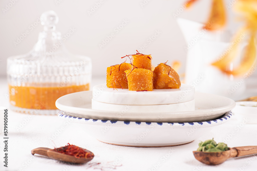 Famous Oman sweet known as Omani halwa Stock Photo | Adobe Stock