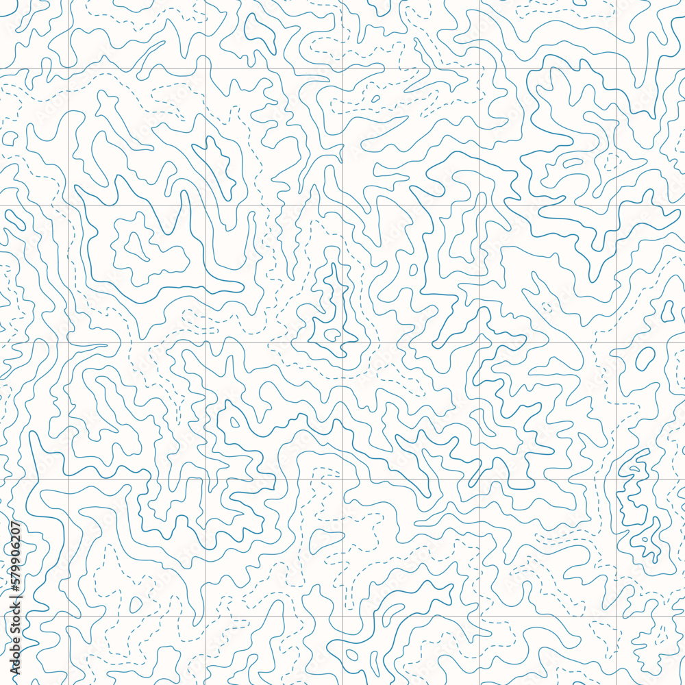 Topographic map seamless pattern, natural shapes, topo curves texture ...